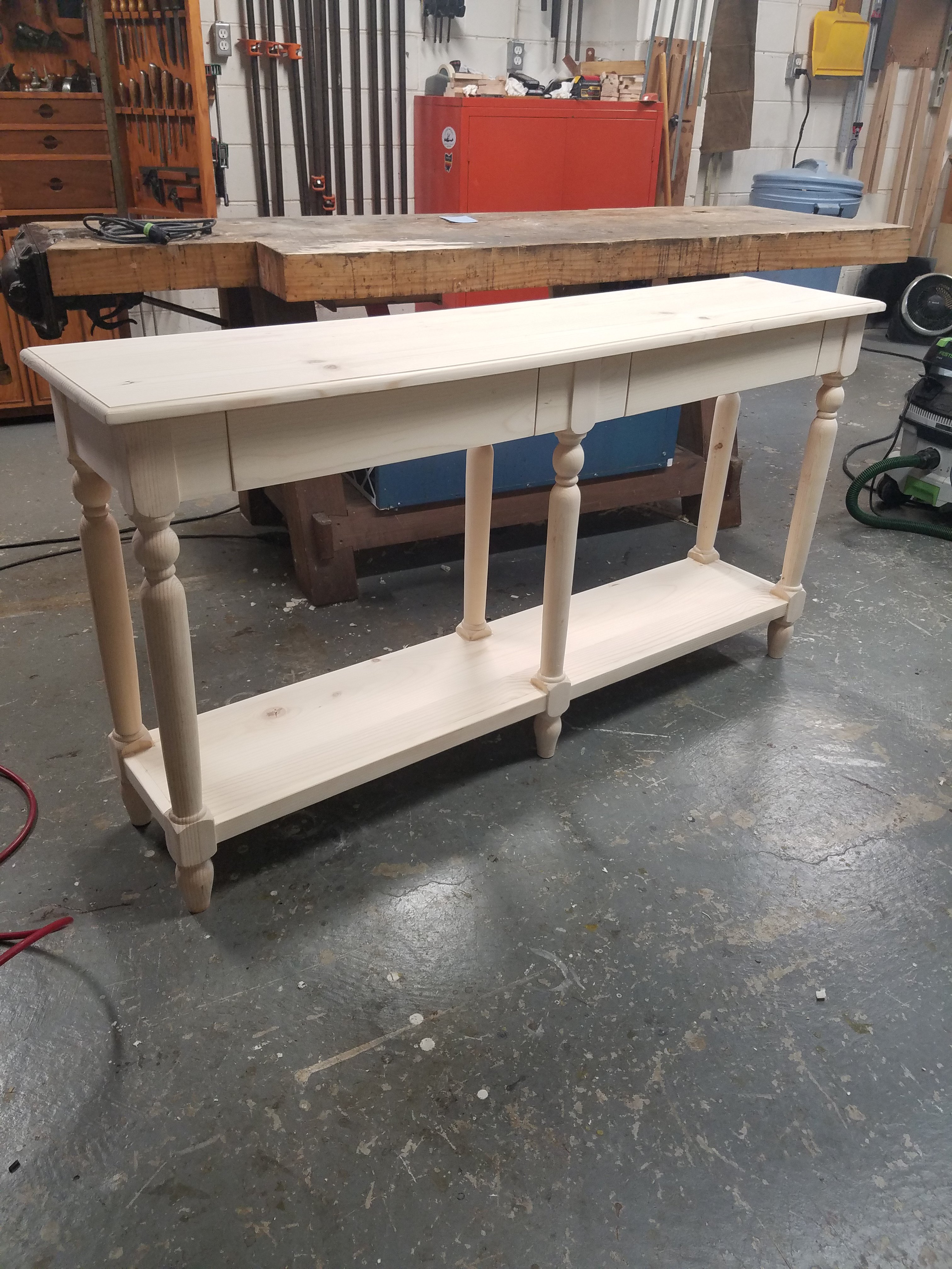 The Console Table Build – MVFlaim Furnituremaker