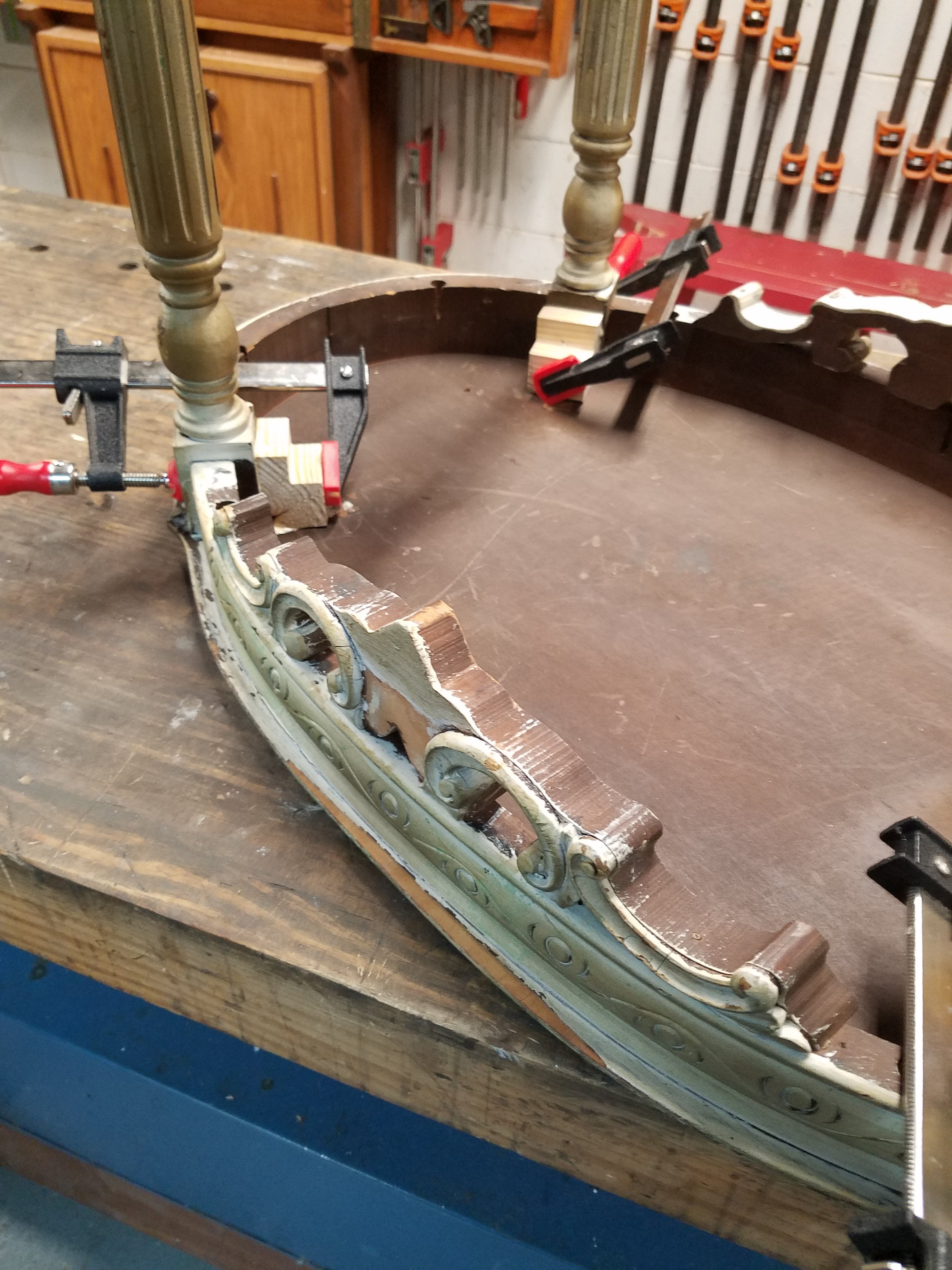 Repairing an Accent Table – MVFlaim Furnituremaker