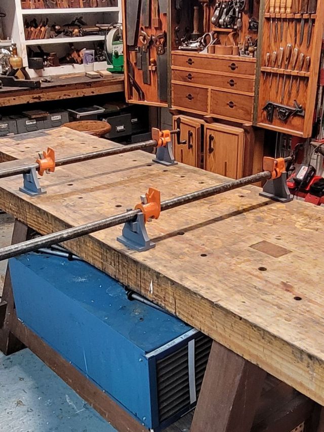 Pipe Clamp Holders – MVFlaim Furnituremaker